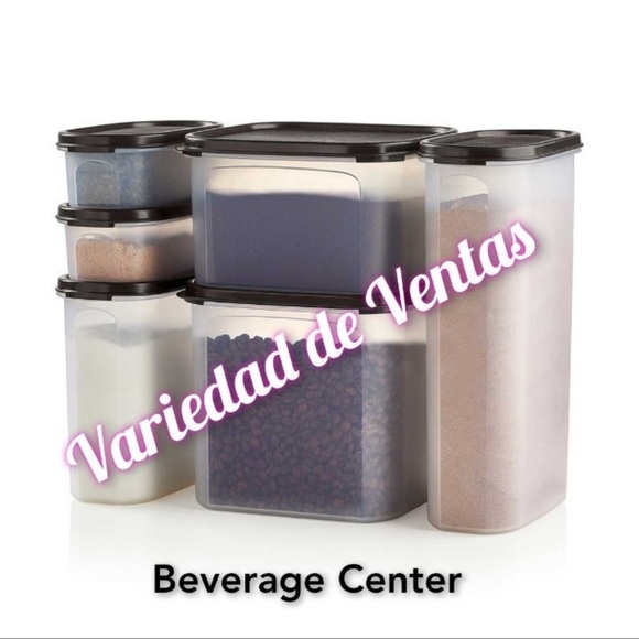 Tupperware | Kitchen | Tupperware Modular Mate Beverages Center Set New ...